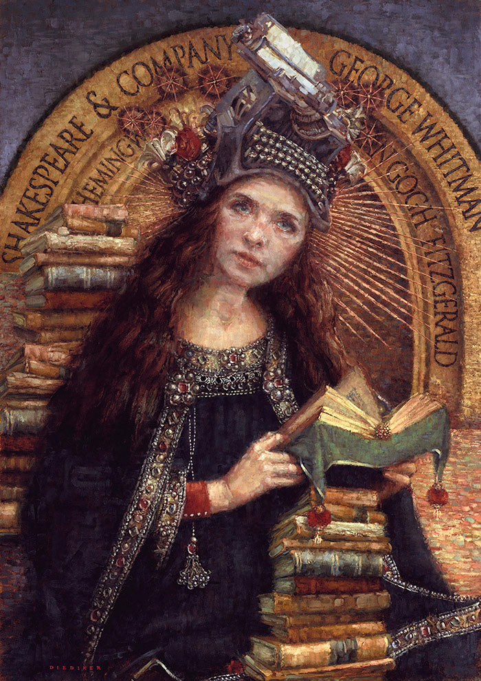 The Writer - Canvasing Paris, France – CTW Gallery